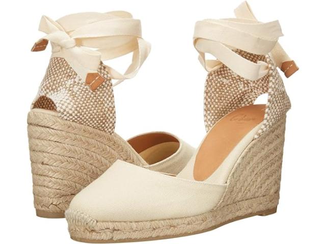 (取寄) カスタニエール レディース カリーナ 80 ウェッジ エスパドリーユ CASTANER women CASTANER Carina 80 Wedge Espadrille Ivory