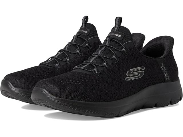 (取寄) スケッチャーズ レディース チェイサー - ハンズ フリー スリップ-インス SKECHERS women Summits-dream Chaser - Hands Free Slip-ins Black