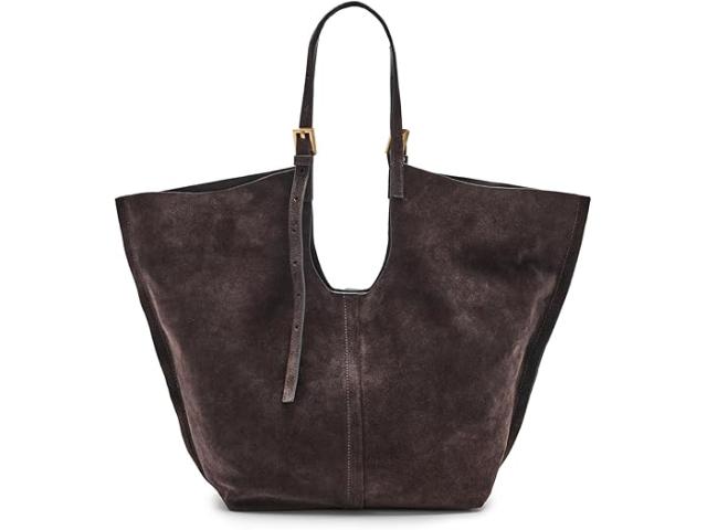 (取寄) オールセインツ レディース アランタ スエード イースト/ウエスト トート AllSaints women Ara Suede East/West Tote Bitter Brown