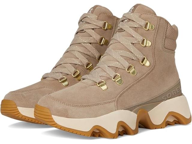 (取寄) ソレル レディース キネティック インパクト コンクエスト プラス ウォータープルーフ SOREL women Kinetic Impact Conquest Plus Waterproof Omega Taupe/Gum 17