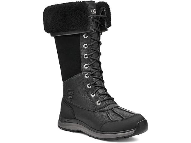 (取寄) アグ レディース アディロンダック トール ブーツ 3 UGG women Adirondack Tall Boot III Black/Black