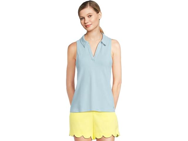 (取寄) リリー ピュリッツァー レディース アリスター ポロ Upf 50+ Lilly Pulitzer women Alister Polo Upf 50+ Fresh Water Blue