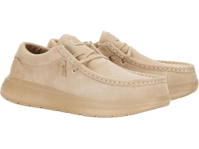 (取寄) ヘイ デュード メンズ ウォーリー コンファ スエード Hey Dude men Hey Dude Wally COMF Suede Tan