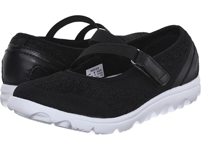 (取寄) プロペット レディース トラベルアクティブ メアリー ジーン Propet women  TravelActiv Mary Jane Black