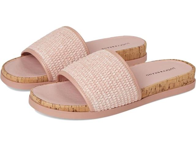 (取寄) ラッキーブランド レディース ウーブン バンド サンダル Lucky Brand women Dylina Woven Band Sandal Bellini