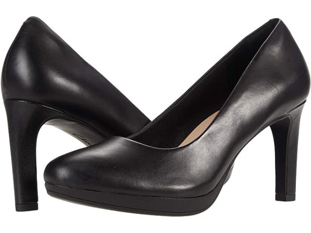 (取寄) クラークス レディース アンビル ジョイ Clarks women Clarks Ambyr Joy Black Leather