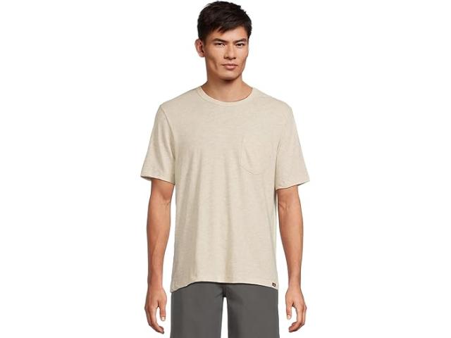 (取寄) ファリティ メンズ サンウォッシュド ポケット ティー Faherty men Sunwashed Pocket Tee  Dune Heather