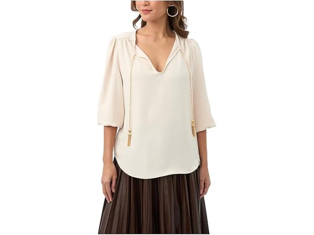 (取寄) トリーナターク レディース トップ Trina Turk women Morabi Top Poplar