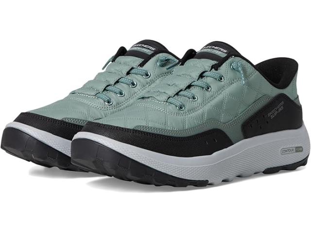 (取寄) スケッチャーズ レディース アーバン エクスプロア ハンズ フリー スリップインズ SKECHERS women Urban Explore Hands Free Slip-Ins Olive/Black