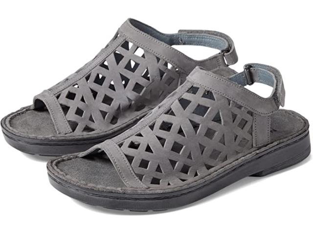 (取寄) ナオト レディース アマドーラ Naot women Naot Amadora Smoke Gray Nubuck