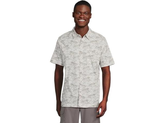 (取寄) コロンビア メンズ ワイルド キャスト キャンプ シャツ Columbia men Wild Cast Camp Shirt Cool Grey Pez Gallo