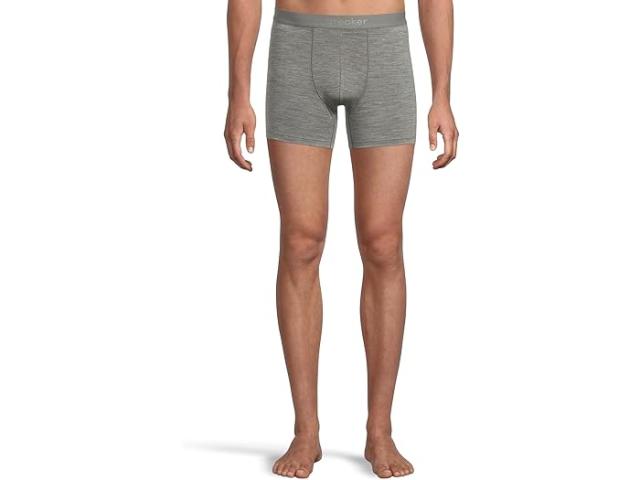 (取寄) アイスブレイカー メンズ メリノ 125 クール-ライト アナトミカ ボクサー Icebreaker men Merino 125 Cool-Lite Anatomica Boxers Gritstone Heather