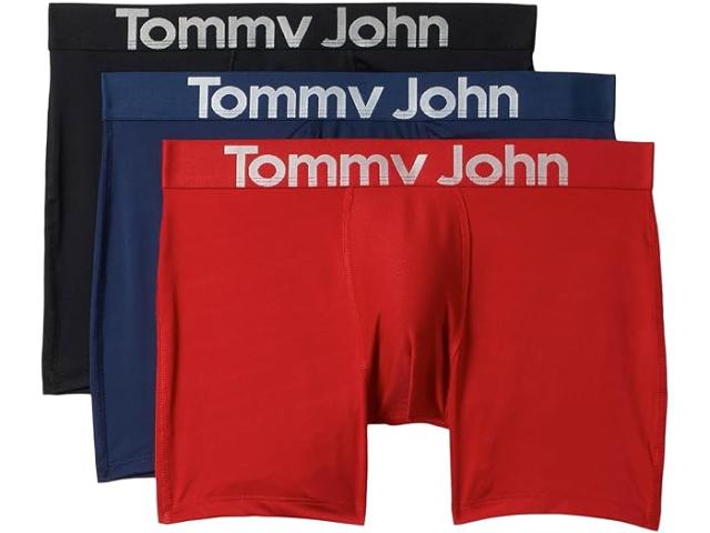(取寄) トミー ジョン メンズ 360 スポーツ ミクロ 4 ボクサー ブリーフ 3-パック  John men 360 Sport Micro 4