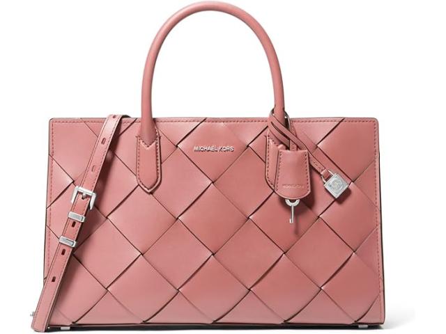 (取寄) マイケルコース レディース スカーレット ミディアム イースト ウェスト サッチェル MICHAEL Michael Kors women Scarlett Medium East West Satchel Rose
