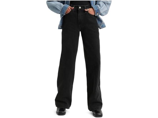 (取寄) リーバイス プレミアム レディース リブケージ ワイド レッグ ジーンズ Levi's Premium women Levi's Premium Ribcage Wide Leg Jeans Rosie Posie