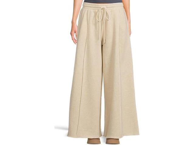 (取寄) アグ レディース クラシック ワイド レッグ パンツ UGG women Classic Wide Leg Pants Sand Heather