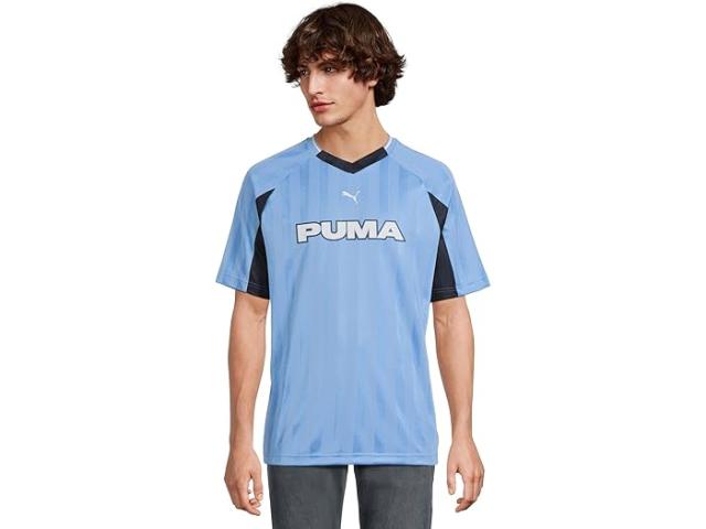 (取寄) プーマ メンズ スポーツ ライフスタイル サッカー ジャージ PUMA men Sport Lifestyle Soccer Jersey Team Light Blue