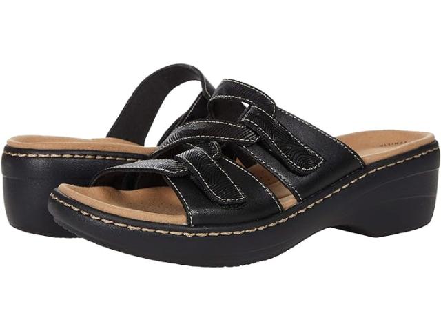 (取寄) クラークス レディース マーリア カーリ Clarks women Clarks Merliah Karli Black Leather