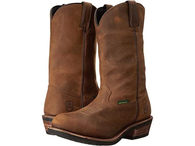 (取寄) ダンポスト メンズ アルバカーキ Dan Post men  Albuquerque Mid Brown Oily