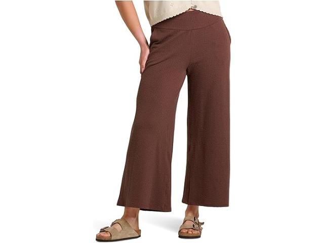(取寄) トードアンドコー レディース チャカ ワイド レッグ クロップ パンツ Toad&Co women Chaka Wide Leg Crop Pants Chestnut Texture