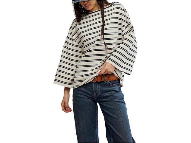 (取寄) フリーピープル レディース ウィー ザ フリー セ ラ ビー ティー Free People women We The Free C'est La Vie Tee Black Combo