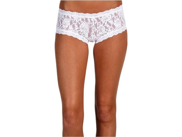 (取寄) ハンキー パンキー レディース シグニチャー レース ロー ライズ トング 3-パック Hanky Panky women Signature Lace Low Rise Thong 3-Pack White
