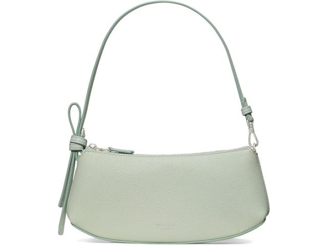 (取寄) ケイトスペード レディース ループ ペブルド レザー ポシェット Kate Spade New York women Loop Pebbled Leather Pochette Mint Frosting