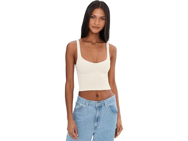 (取寄) フリーピープル レディース メグ シームレス クロップ Free People women Meg Seamless Crop Ivory