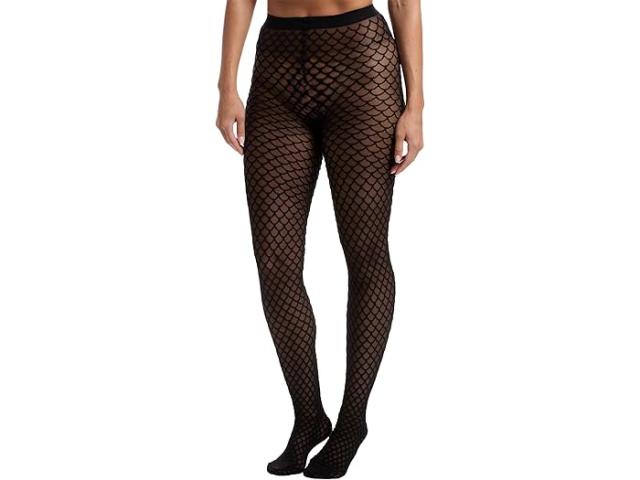 (取寄) ウォルフォード レディース ベルネット ネット イリュージョン タイツ Wolford women Velvet Net Illusion Tights Black/Black