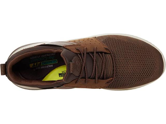 (取寄) スケッチャーズ メンズ デルソン 3.0 - シケイダ SKECHERS men  Delson 3.0 - Cicada Dark Brown