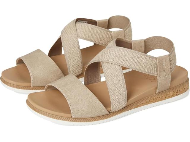 (取寄) ボブス スケッチャーズ レディース デザート キス ロー BOBS from SKECHERS women Desert Kiss Low Taupe