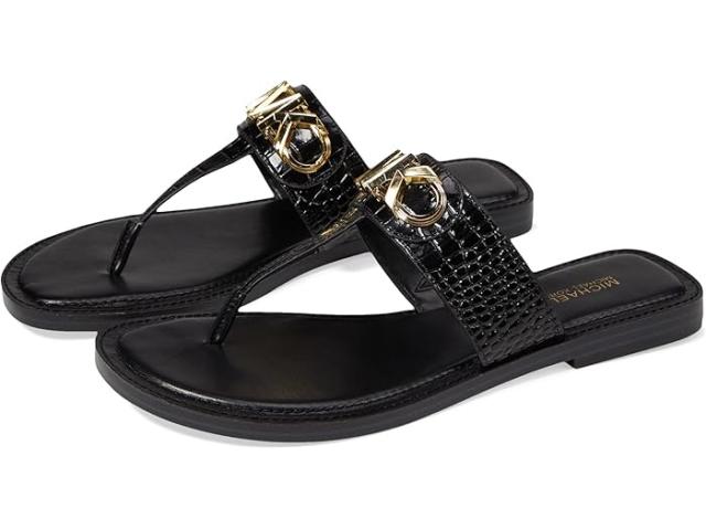 (取寄) マイケルコース レディース パーカー トング MICHAEL Michael Kors women Parker Thong Black