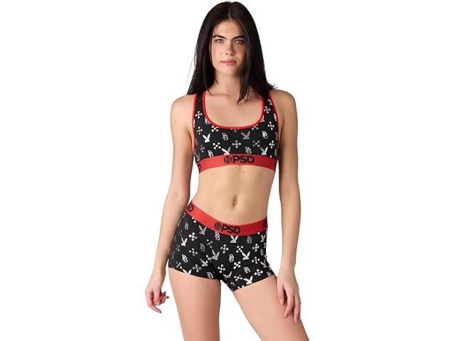 (取寄) PSD レディース プレイボーイ モノグラム スポーツ ブラ PSD women Playboy Monogram Sports Bra Multicolor