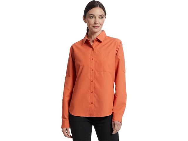 (取寄) マーモット レディース ロング スリーブ シャツ Marmot women AirExchange SolarShield Long Sleeve Shirt Pomelo