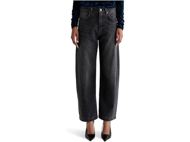 (取寄) AGジーンズ レディース ハッティー ハイ ライズ バレル イン スター ライト AG Jeans women Hattie High Rise Barrel in Star Light Star Light