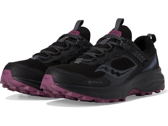 (取寄) サッカニー レディース エクスカーション GTX Saucony women Saucony Excursion TR17 GTX Black/Plum