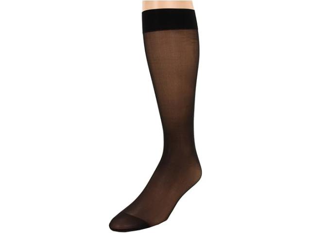 (取寄) ウォルフォード レディース インディビジュアル 10 ニー-ハイズ Wolford women Individual 10 Knee-Highs Black