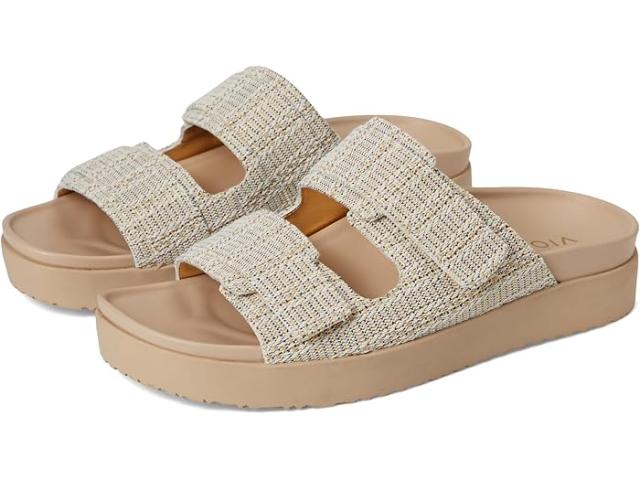 (取寄) バイオニック レディース リヴィエラ スライド サンダル VIONIC women Riviera Slide Sandals Skipper Blue/Gold