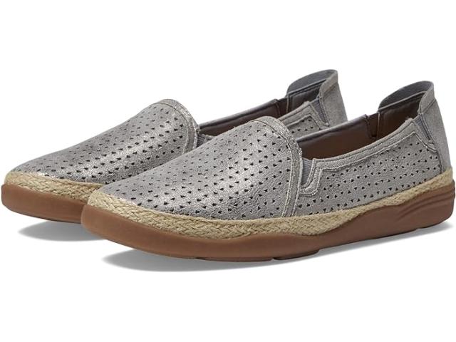 (取寄) クラークス レディース エレーナ ルビー Clarks women Clarks Elaina Ruby Pewter Textile