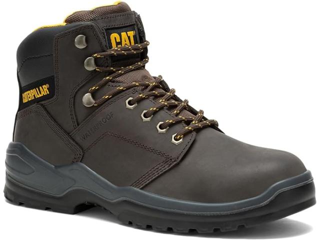 (取寄) キャタピラー メンズ ストライバー ウォータープルーフ スティール トゥ Caterpillar men Caterpillar St Waterproof Steel Toe Brown 1