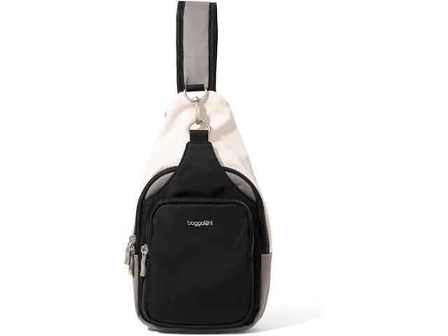 (取寄) バッガリーニ レディース セントラル パーク スリング Baggallini women Central Park Sling Black Multi Twill