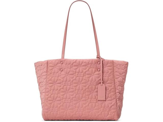 (取寄) ケイトスペード レディース ティリー キルテッド ミディアム トート バッグ Kate Spade New York women Tilly Quilted Medium Tote Bag Cosmetic Pink