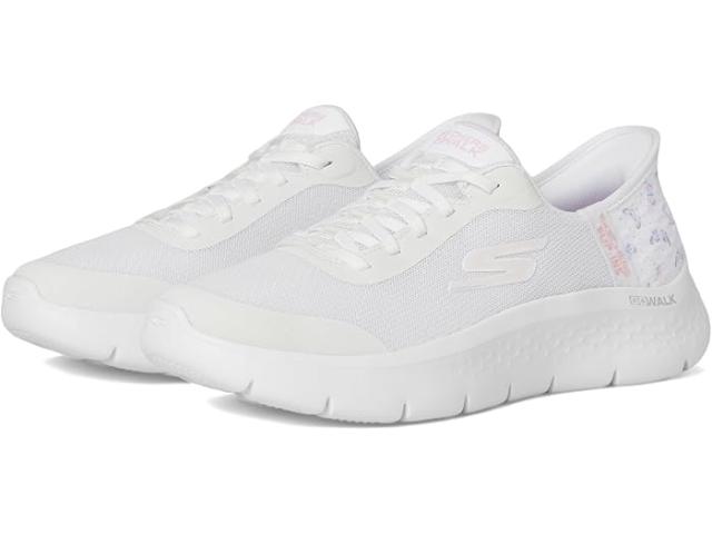 (取寄) スケッチャーズ パフォーマンス レディース ゴー ウォーク フレックス EVA ハンズ フリー スリップ-インス SKECHERS Performance women Go Walk Flex Eva Hands Free Slip-Ins White/Pink