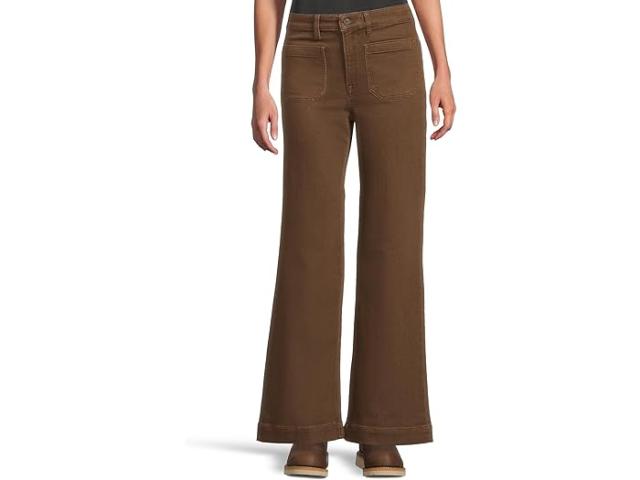 (取寄) ファリティ レディース ストレッチ テリー ワイド レッグ パンツ Faherty women Stretch Terry Wide Leg Pants Walnut