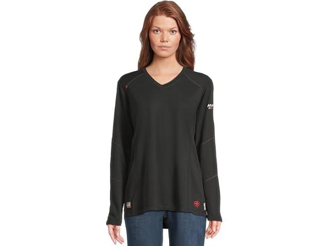 (取寄) アリアット レディース Fr プリモ ベースレイヤー— Ariat women FR Primo Baselayer Black