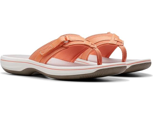 (取寄) クラークス レディース ブリーズ シー Clarks women Clarks Breeze Sea Tangerine/Pop Synthetic