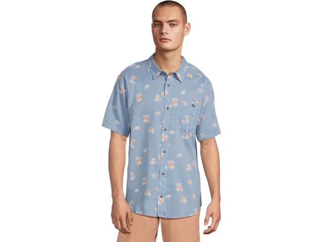 (取寄) ビラボン メンズ サンデーズ ミニ ショート スリーブ Billabong men Sundays Mini Short Sleeve Carolina Blue