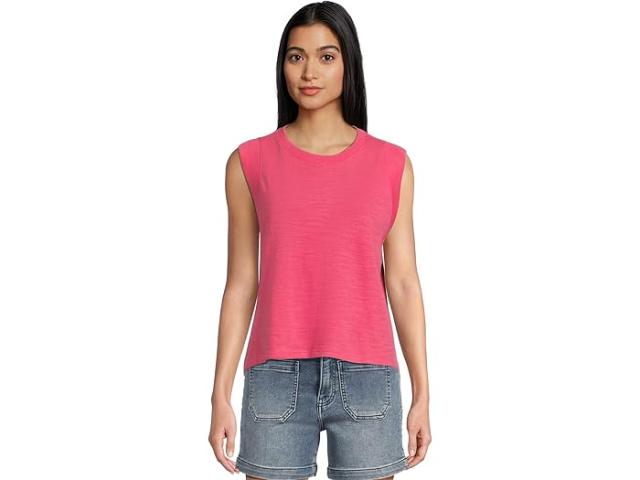 (取寄) ファリティ レディース サンウォッシュド スラブ マッスル タンク Faherty women Sunwashed Slub Muscle Tank Pink Flambe