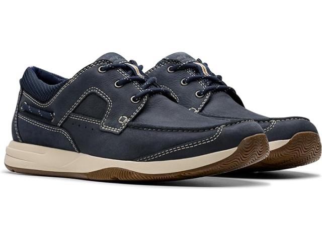 (取寄) クラークス メンズ レース Clarks men Clarks Sailview Lace Navy Nubuck