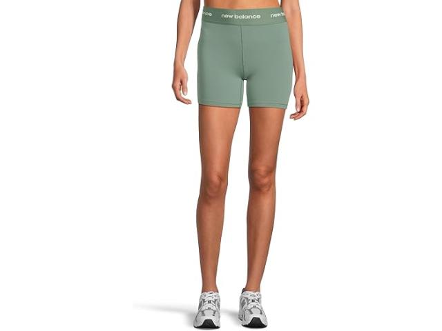(取寄) ニューバランス レディース スリーク ハイライズ スポーツ ショート 5 New Balance women Sleek High-Rise Sport Short 5